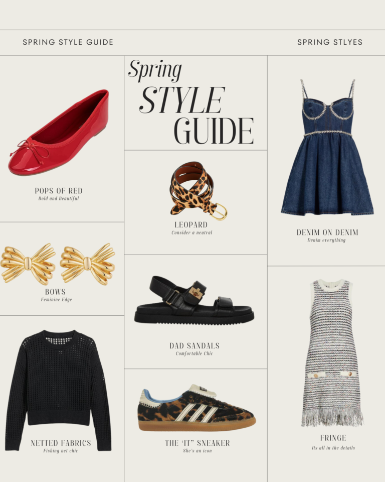 SPRING STYLE GUIDE 2024 : THIS SEASONS HOTTEST TRENDS - Airelle Carr